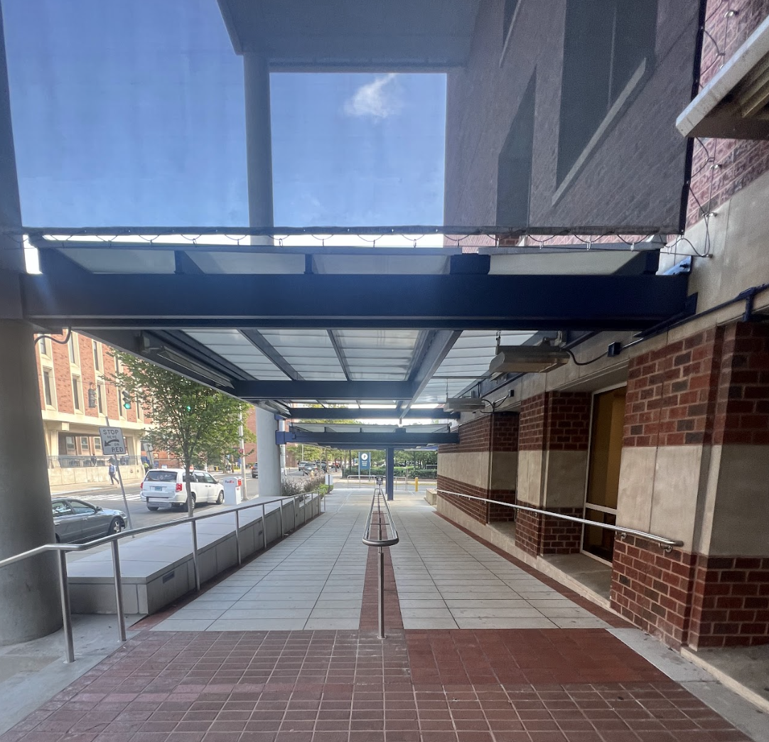 Yale Physicians Building Ramp - Colossale Siteworks